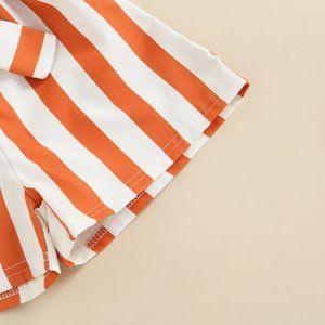 Matching Sets | Easter Bunny Rabbit Girls Striped Shorts Outfit Set ...